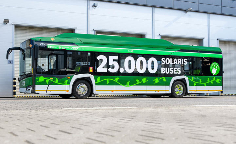Solaris proizvedel 25.000 avtobusov | Transport in logistika