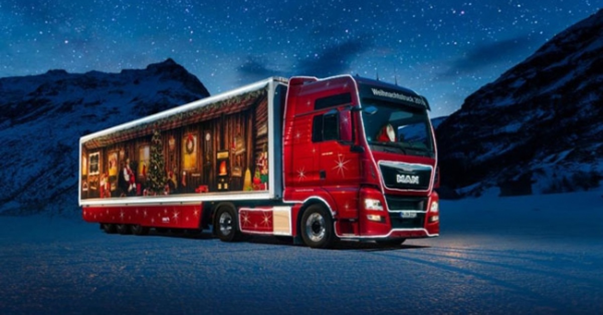 MAN-ov Božiček ponovno na poti | Transport in logistika