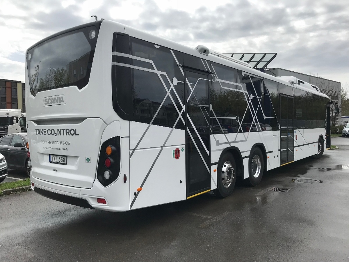 Avtobus Scania Citywide vozi po Ljubljani | Transport in logistika