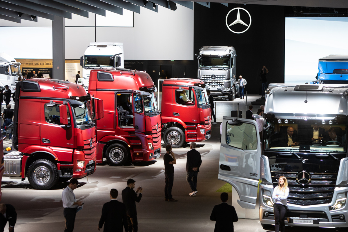 Sejem gospodarskih vozil IAA 2018 | Transport in logistika