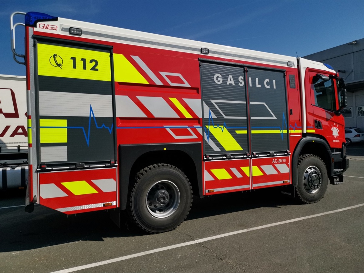 Prvo gasilsko vozilo Scania nove generacije v Sloveniji | Transport in ...