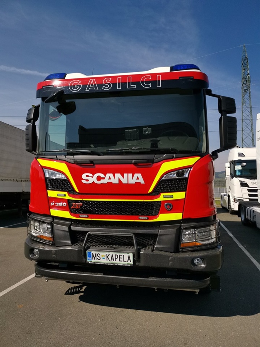 Prvo gasilsko vozilo Scania nove generacije v Sloveniji | Transport in ...