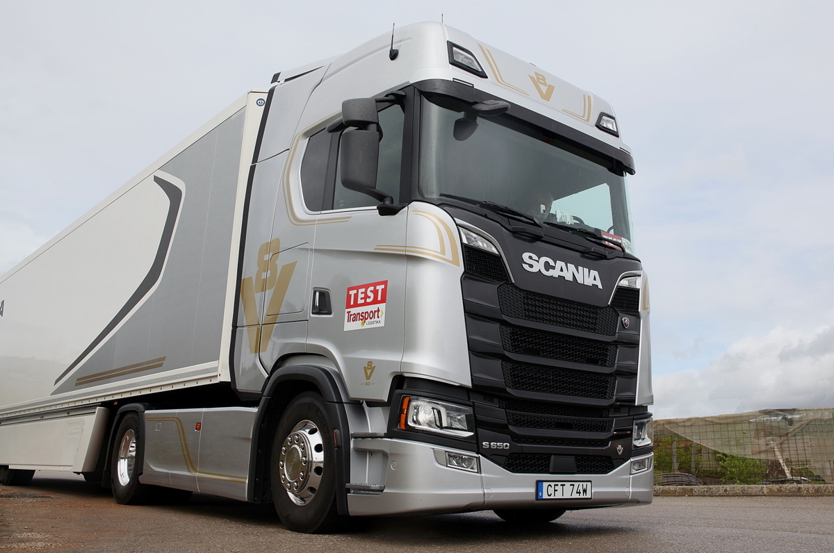 TEST: Scania S 650 V8 | Transport in logistika