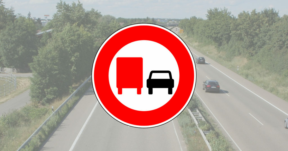 Prepoved prehitevanja za tovornjake v Srbiji | Transport in logistika