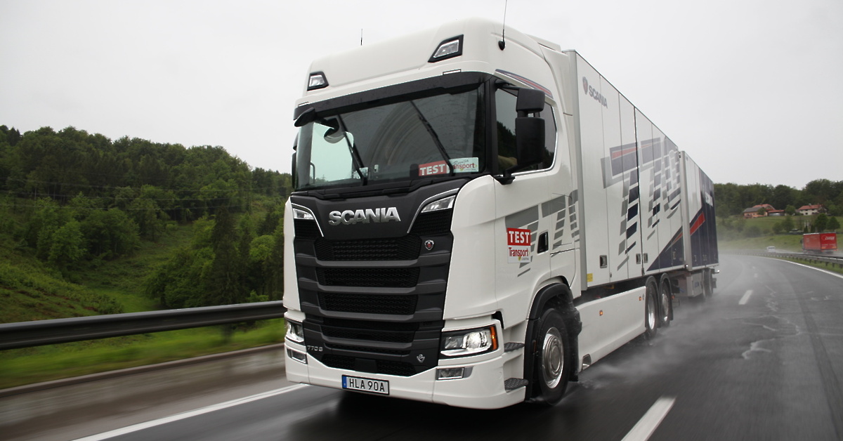 TEST: Scania V8 770 S | Transport in logistika