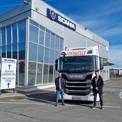 VIDEO: Prvi Scania hibrid v Sloveniji | Transport in logistika