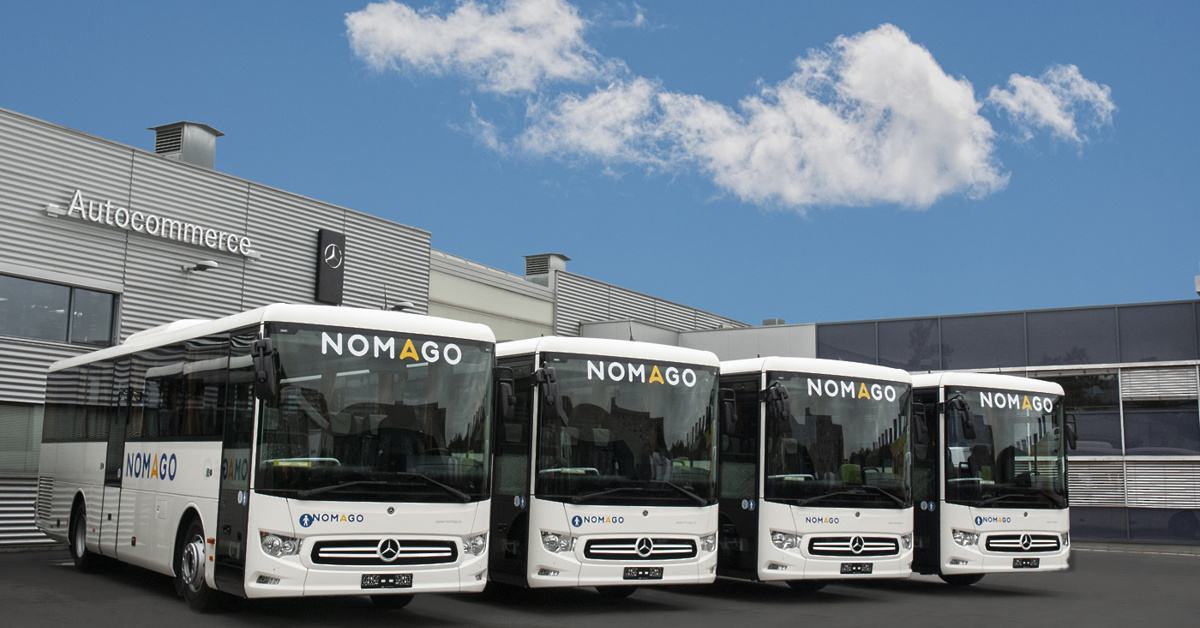 Nomago s petimi novimi avtobusi | Transport in logistika