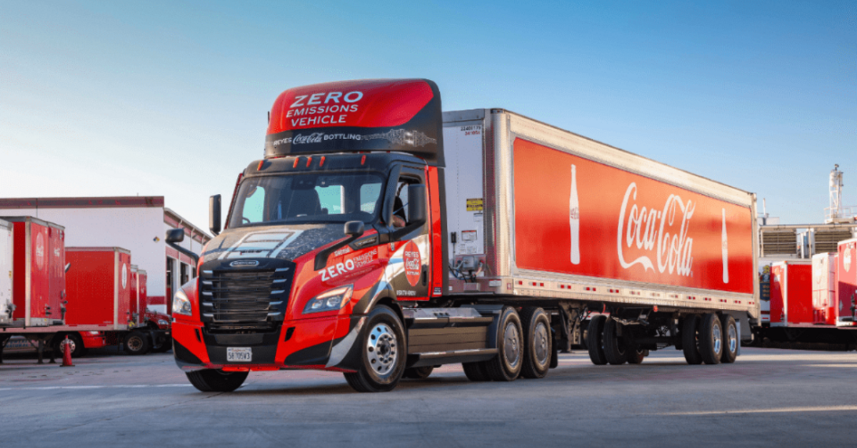 20 električnih tovornjakov za Coca Colo | Transport in logistika