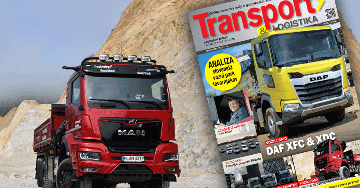 Izšla je novembrska številka revije Transport & Logistika | Transport ...