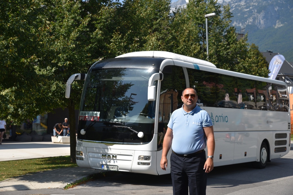 V avtobusu sem jaz šef / Martin Skušek | Transport in logistika