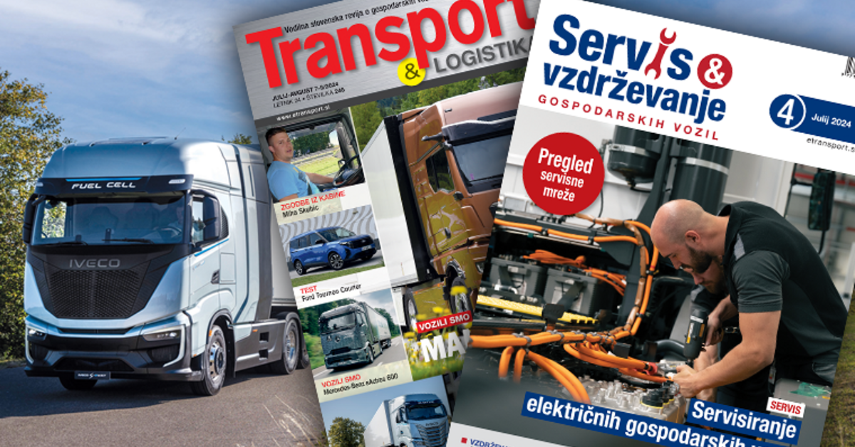 Izšla je poletna številka revije s prilogo Servis & vzdrževanje ...