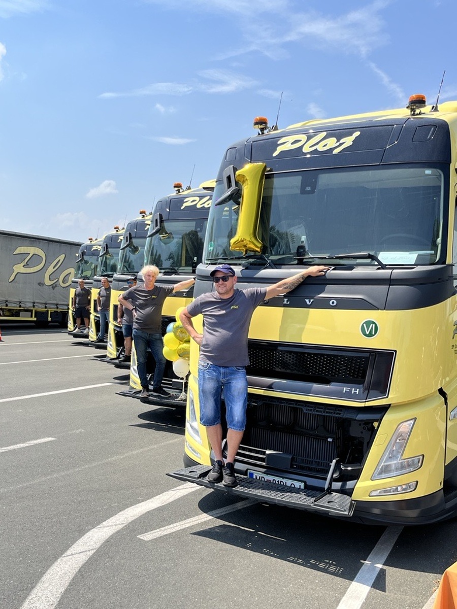 Pet tovornjakov Volvo FH Aero za Ploj | Transport in logistika