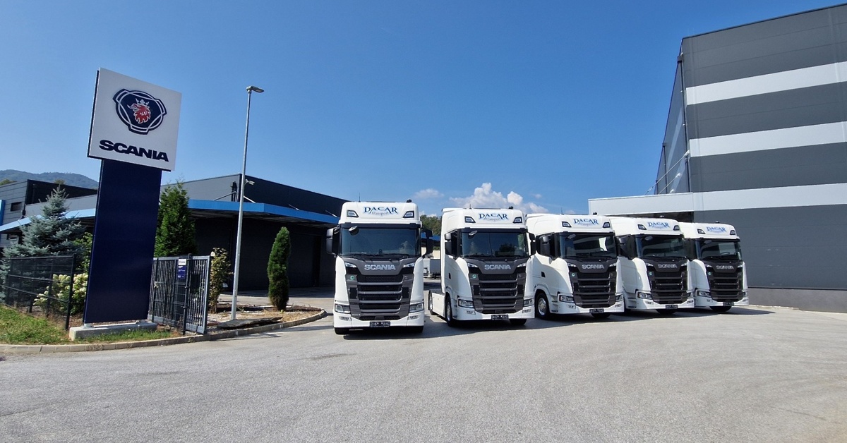 Deset Scanij za podjetje Dacar | Transport in logistika