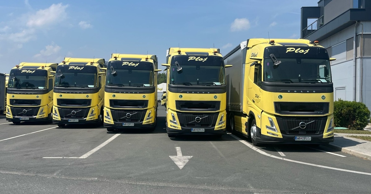 Pet tovornjakov Volvo FH Aero za Ploj | Transport in logistika