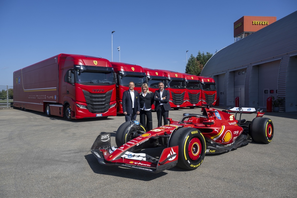 Iveco Ferrariju dobavil 16 vozil | Transport in logistika