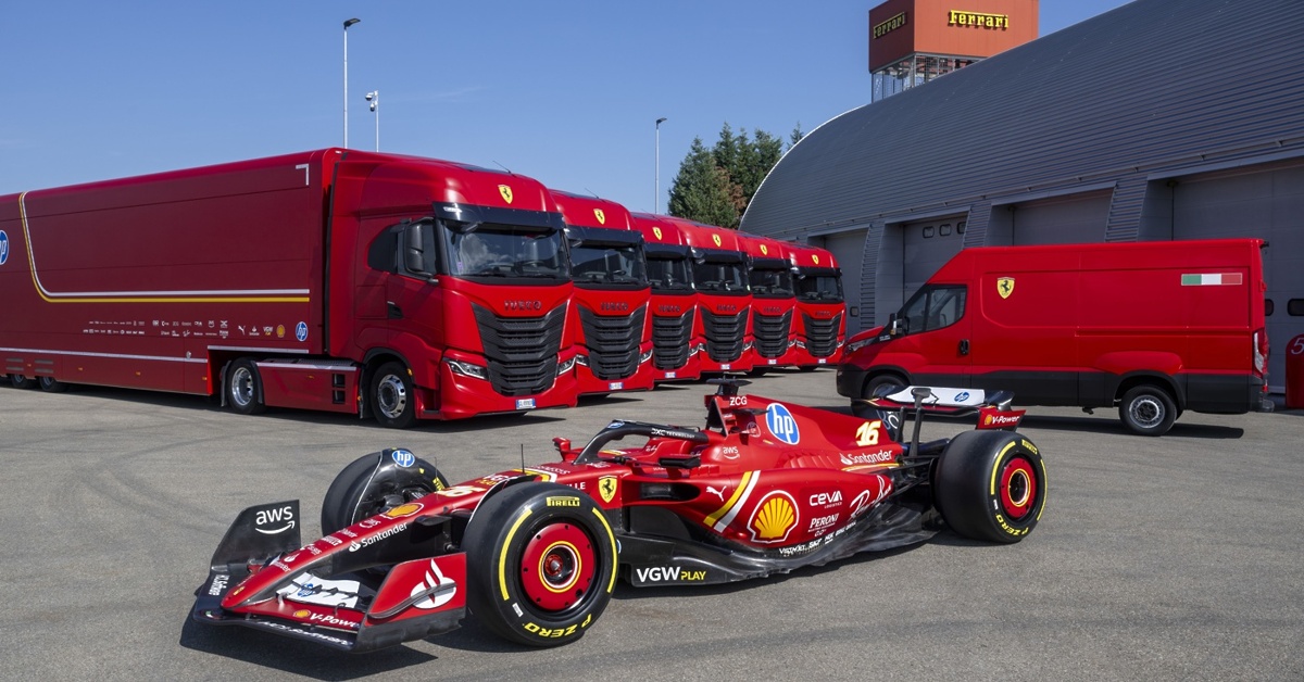 Iveco Ferrariju dobavil 16 vozil | Transport in logistika
