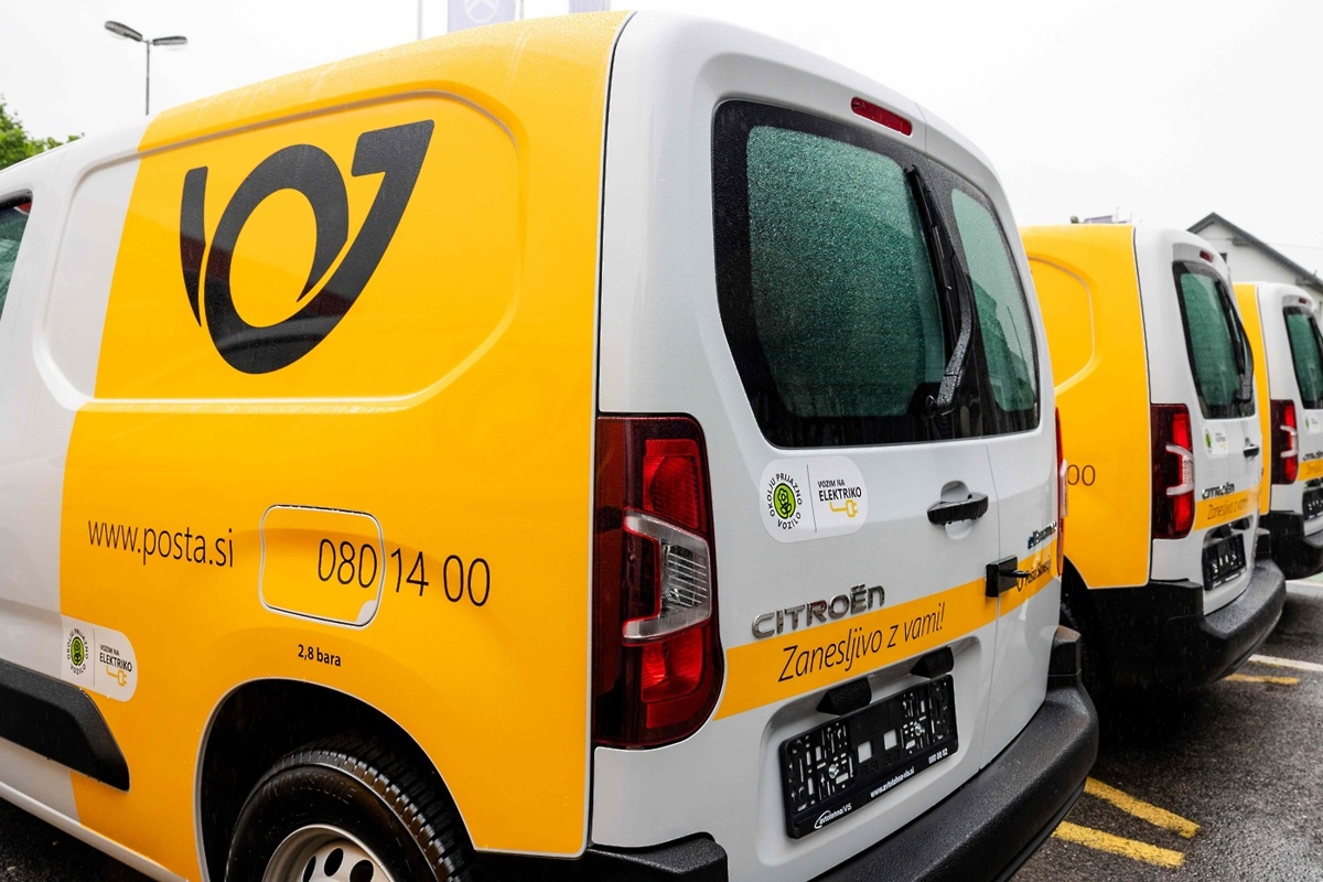 Pošta Slovenije prevzela 30 električnih ë-Berlingov | Transport in ...