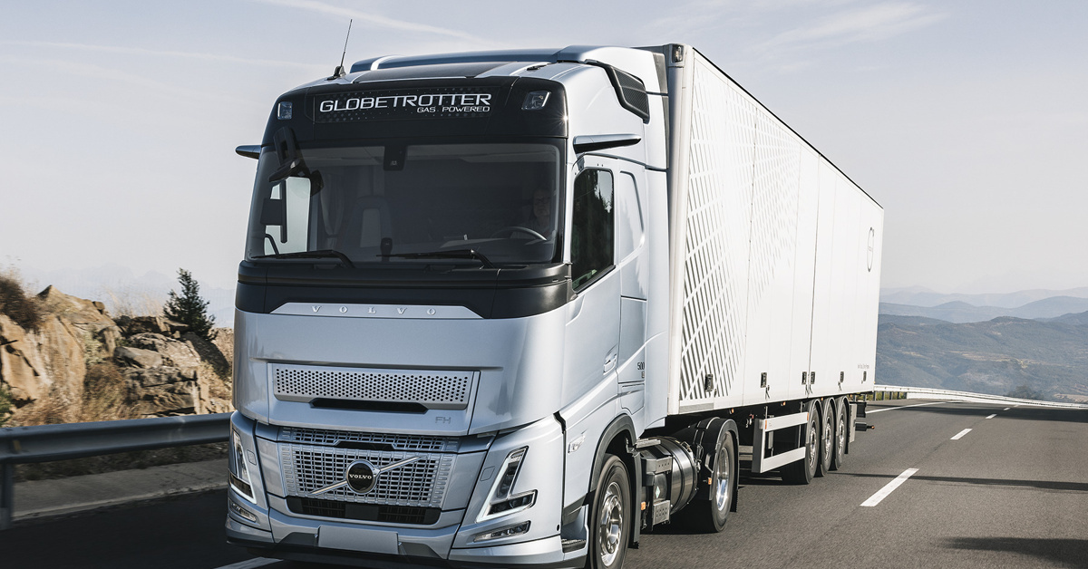Volvo dobavil že osem tisoč tovornjakov na plin | Transport in logistika